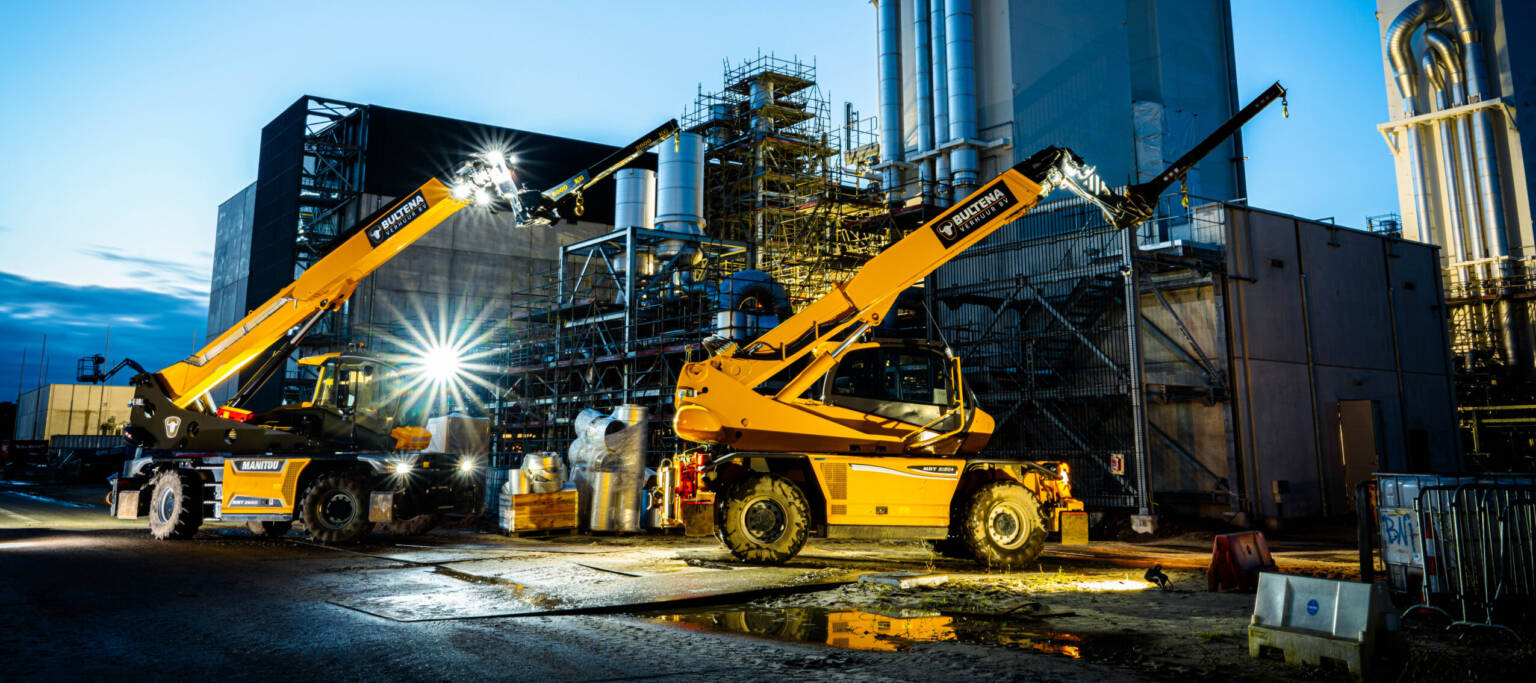 Verreiker huren met machinist | Bultena Verhuur BV