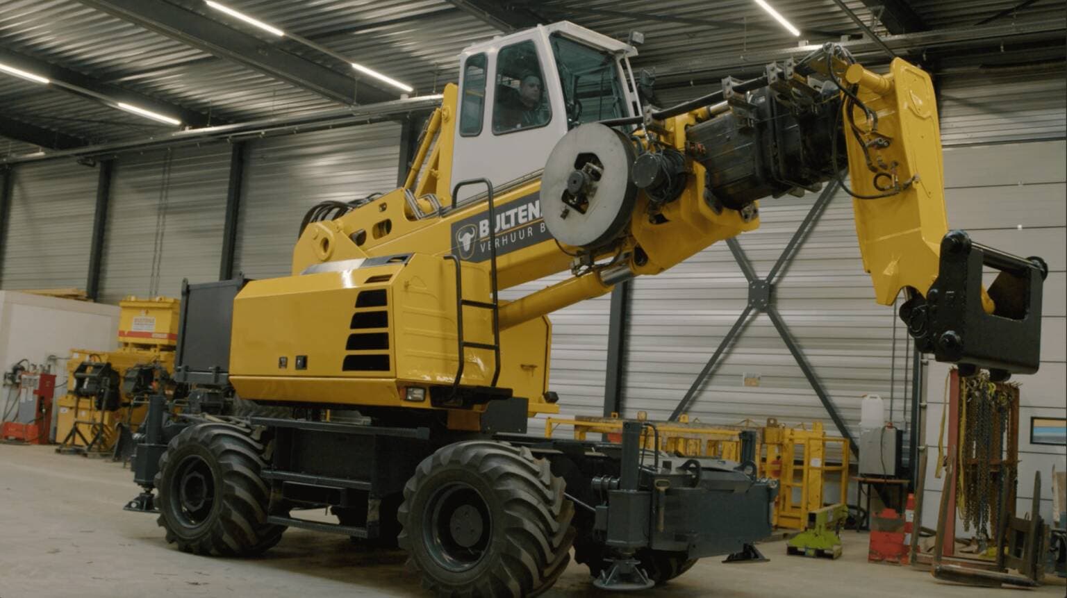 Verreiker huren met machinist | Bultena Verhuur BV
